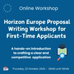 Horizon Europe Proposal Writing Workshop for First-Time Applicants